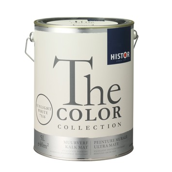 GAMMA | Histor The Color Collection muurverf sunlight white 5 liter ...