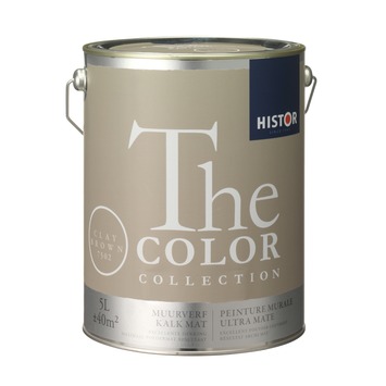 GAMMA | Histor The Color Collection muurverf clay brown 5 liter kopen ...