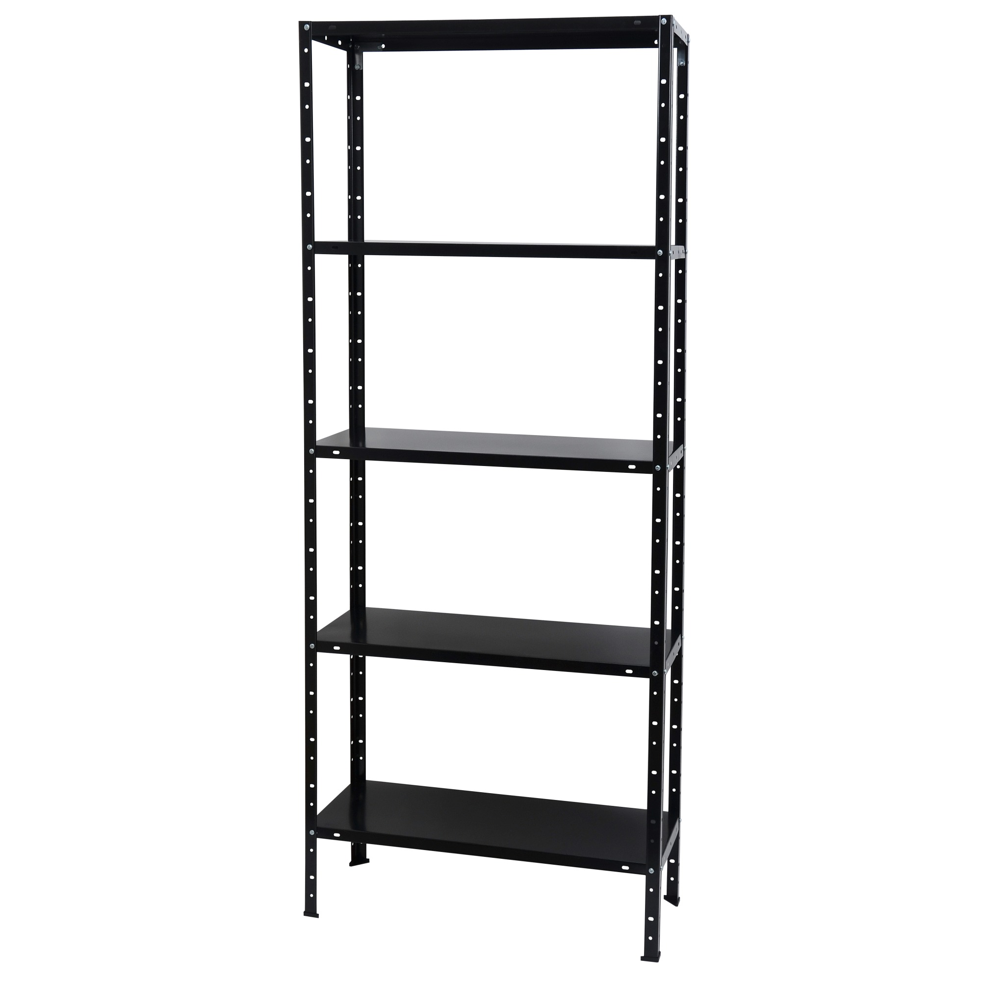 GAMMA opbergrek metaal zwart 180x75x30 cm | Wandrekken | Kasten ...