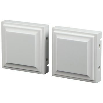 GAMMA | CanDo decoratieblokken toog MDF wit gegrond 2 stuks kopen?