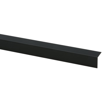 GAMMA | Hoekprofiel zwart 25x25mm 260cm kopen? | afwerklijsten