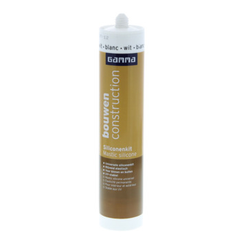 GAMMA | GAMMA siliconenkit bouwen wit 310 ml kopen? | Siliconenkit