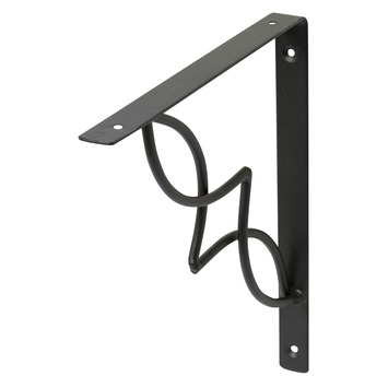 GAMMA | Duraline plankdrager scroll zwart 19x22 cm kopen?