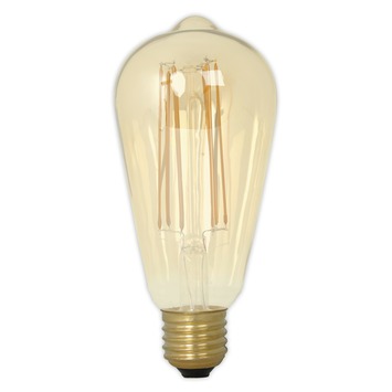 GAMMA | Calex LED filament ST64 E27 4 W 320 Lm goud kopen? | Led lampen