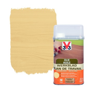 V33 werkbladolie kleurloos mat 500 ml | GAMMA