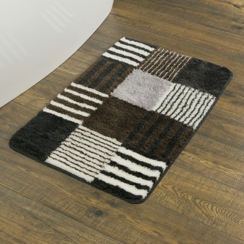 GAMMA | Sealskin Badmat Carre Bruin 90x60 cm kopen? | Badmatten & wc-matten