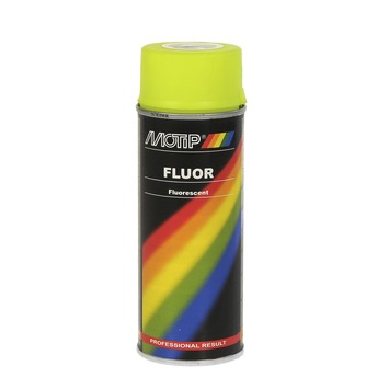 Motip Fluor spuitlak geel 400 ml | GAMMA
