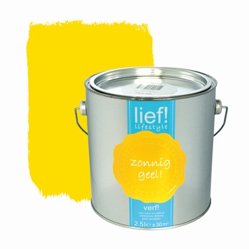 GAMMA | Lief! muurverf zonnig geel 2,5 liter kopen?