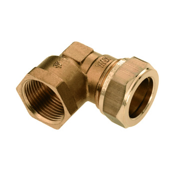 Bonfix knel knie messing 3/4" binnendraad x 22 mm | GAMMA