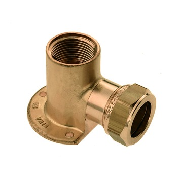 GAMMA | Bonfix knel muurplaat messing 1/2" x 15 mm kopen? | Waterkoppelingen