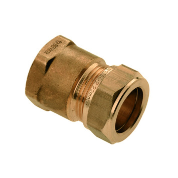 GAMMA | Bonfix knel schroefbus messing 3/4" binnendraad x 22 mm kopen?