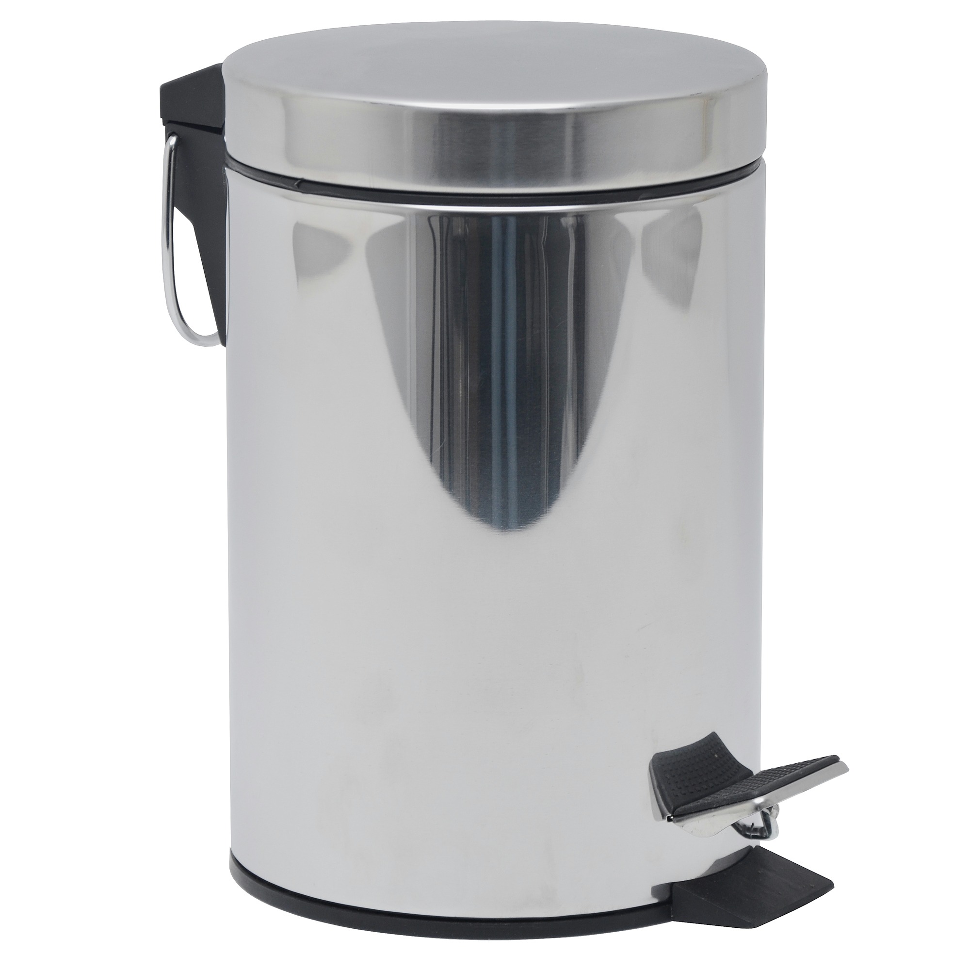 GAMMA pedaalemmer rond chroom 3 liter | Afvalbakken & -emmers | Keuken ...