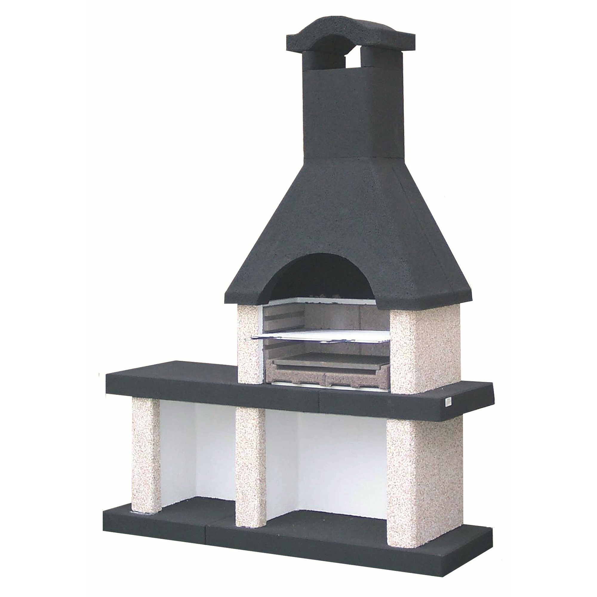Barbecue Westerland beton 150x50 cm | Barbecues | Barbecue | Tuin | GAMMA