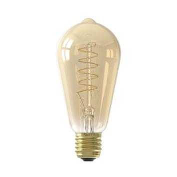 Calex LED filament ST64 E27 4 W 200 Lm dimbaar goud | GAMMA