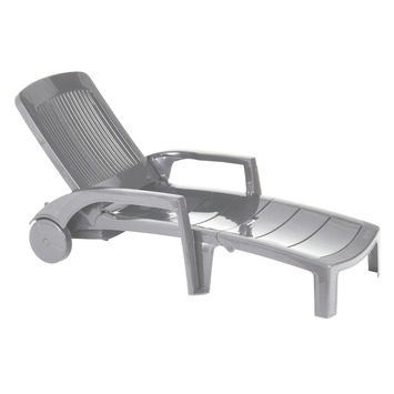 Grosfillex ligbed Fidji muisgrijs | Ligbedden | GAMMA.be