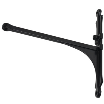 GAMMA | Duraline plankdrager anchor 22x21cm zwart kopen? | Plankdragers ...