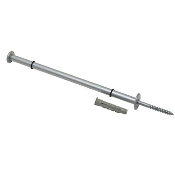 GAMMA | Duraline plankdrager designpin mat zilver 25 cm kopen?