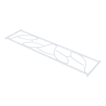 GAMMA | SecuBar Deco 2 Siertralie RAL 910 (Wit) 25x82,5 cm kopen ...