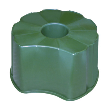 Voet regenton conisch groen 210L | GAMMA