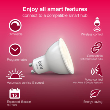 GAMMA | Innr RS 225-2 Smart GU10 - wit 2-pack kopen? | Slimme verlichting
