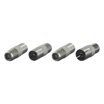 Elro adapterset contra F-connector AN612S | GAMMA