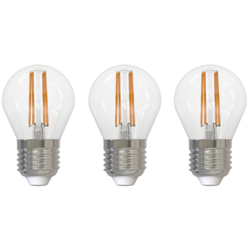 GAMMA | Handson LED filament peerlamp E27 4W 470LM 3-pack kopen?