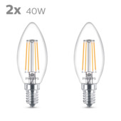 GAMMA opbouwspots Este 2-lichts zwart-glas | GAMMA