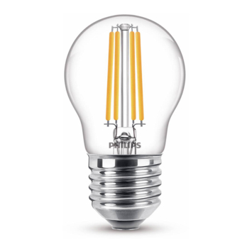 Philips LED kogel E27 60W filament helder niet dimbaar | GAMMA