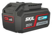 SKIL 20V grasmaaier 0140BA brushless 43cm + 2 accu's 4,0Ah + snellader ...