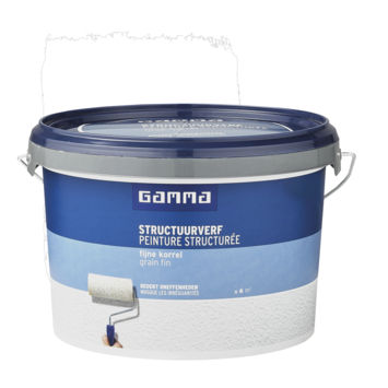 GAMMA | GAMMA structuurverf wit 2,5 liter kopen? | structuurverf