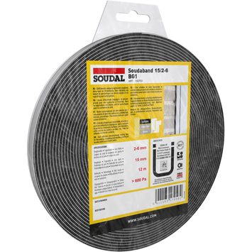 Soudal Soudaband compriband 2-6, 15mm breed en 12m lang | GAMMA