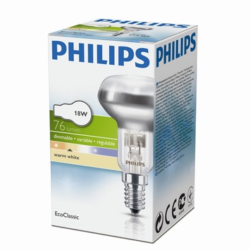 GAMMA | Philips EcoClassic reflectorlamp R50 E14 18W kopen?