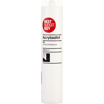Best Budget Buy acrylaatkit wit 310 ml kopen? Toebehoren en ...