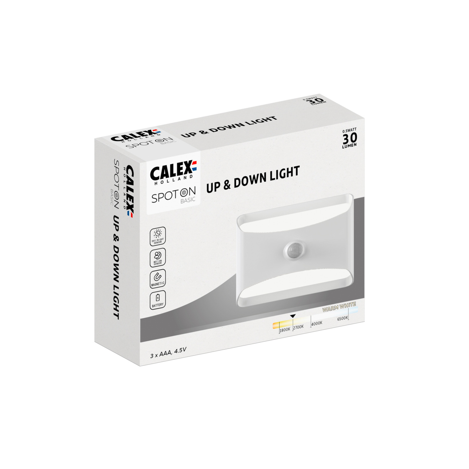 GAMMA | Calex Spot On draadloze Indoor wandlamp met sensor kopen ...