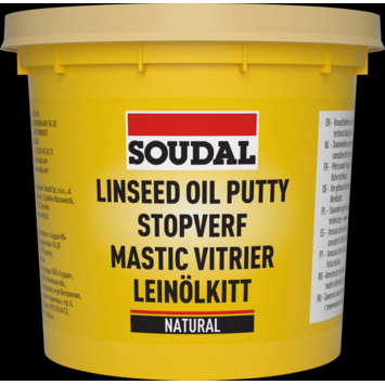 Soudal universele stopverf naturel 1 kg | Voegproducten | GAMMA.be