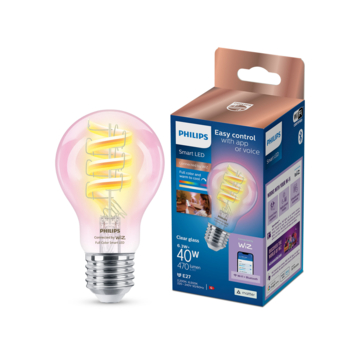 GAMMA | Philips smart LED peer E27 40W filament doorzichtig kopen? | led-lampen