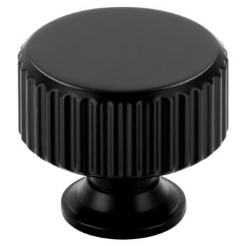 Knop Lex mat zwart 30 mm | GAMMA