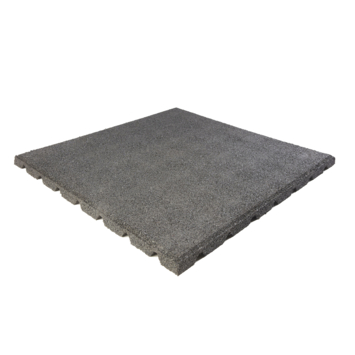 GAMMA | Terrastegel Rubber Grijs 40x40x2.5 cm kopen? | tuintegels ...