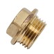 GAMMA | GAMMA draadkoppeling messing plug (buitendraad) 1/2" kopen?