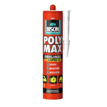 Bison poly max express universeelkit wit 425 g | GAMMA