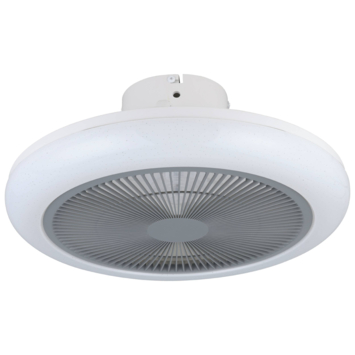 GAMMA | EGLO plafondlamp Kostrena met ventilator Ø45.5cm, wit/ grijs ...