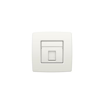 Niko UTP-stopcontact CAT6 wit | Stopcontacten | GAMMA.be