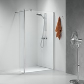 GAMMA | Bruynzeel walk-in douchewand Solid II 100x30x200 cm kopen ...