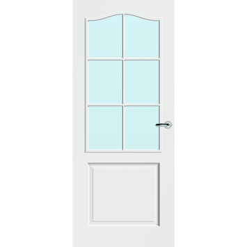 GAMMA | Deur Noor opdek 83x211,5 cm incl. blank glas kopen? | Glazen deuren