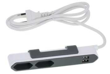 GAMMA | Powerbar 2x EUR 2x USB 1,5 Meter kopen?